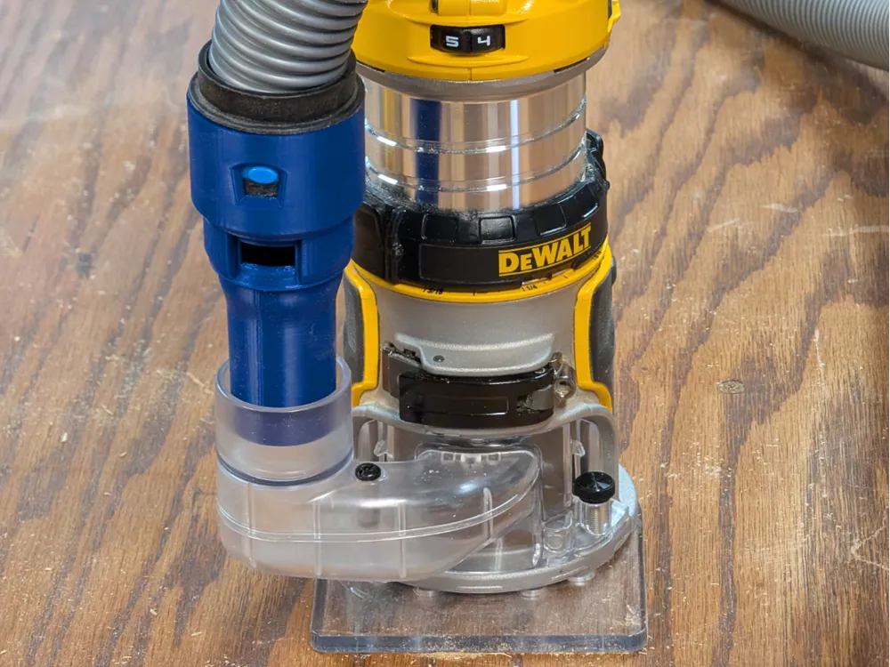 Cen-Tec Quick Click Dewalt Trim Router Adaptor by Making Dove - MakerWorld