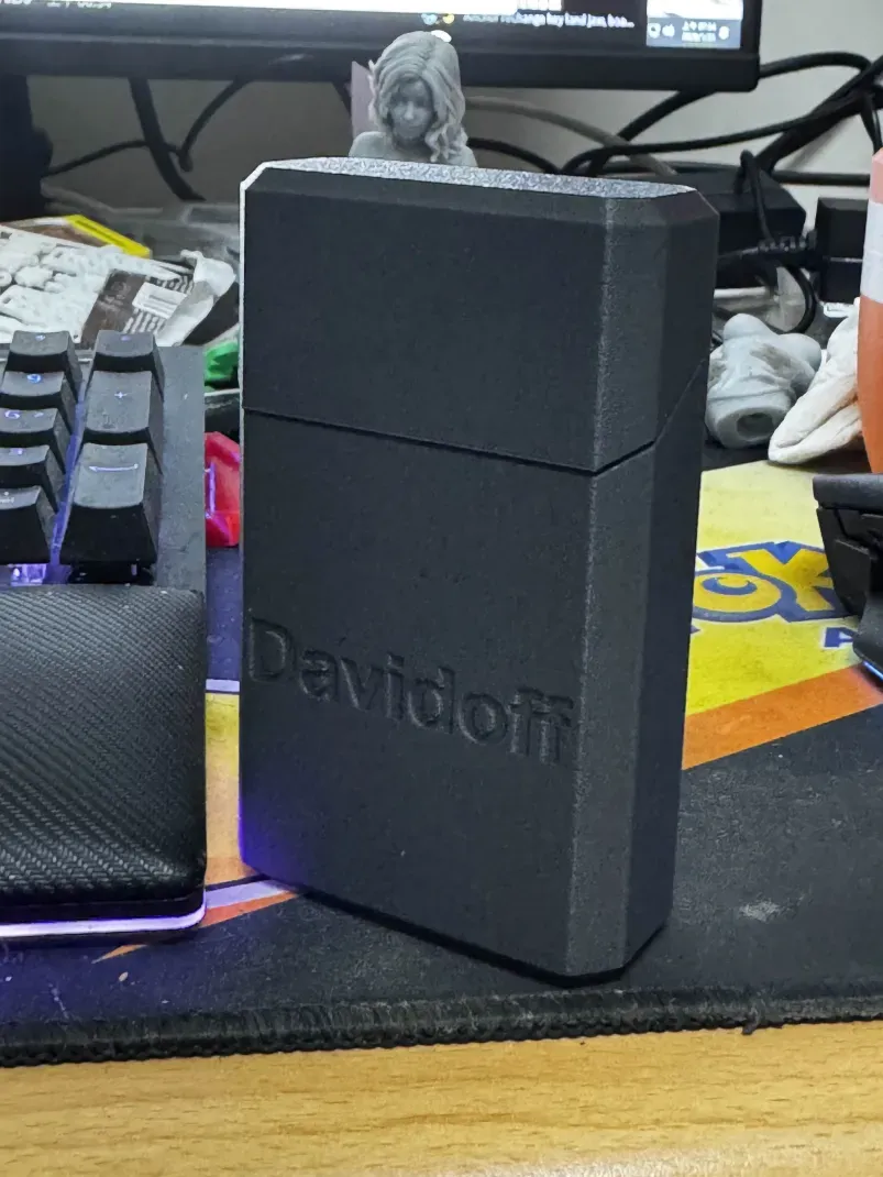 Davidoff cigarette box - Free 3D Print Model - MakerWorld
