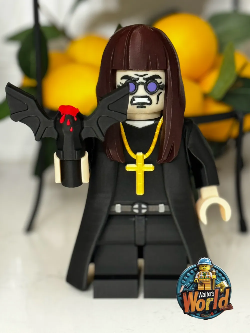 Bricks Ozzy Osbourne by waltersworld3d - MakerWorld