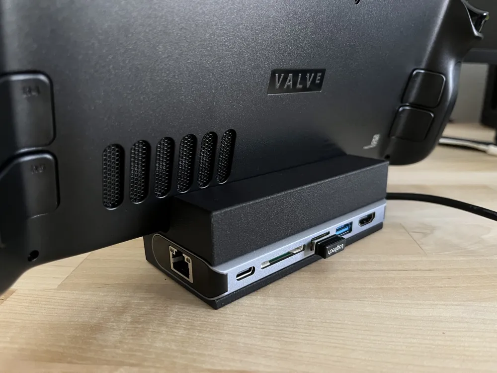 Steam Deck StarTech Dock by asquared MakerWorld: Download Free 3D Models