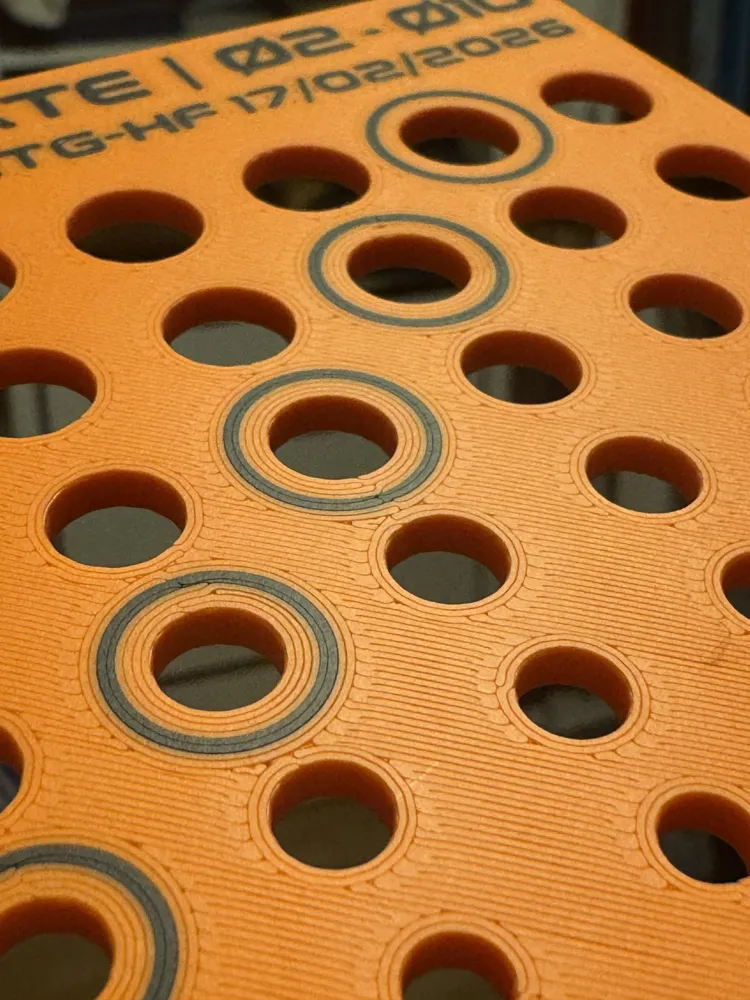 PolyHoles Test Plate (hole calibration gauge) - Free 3D Print Model ...