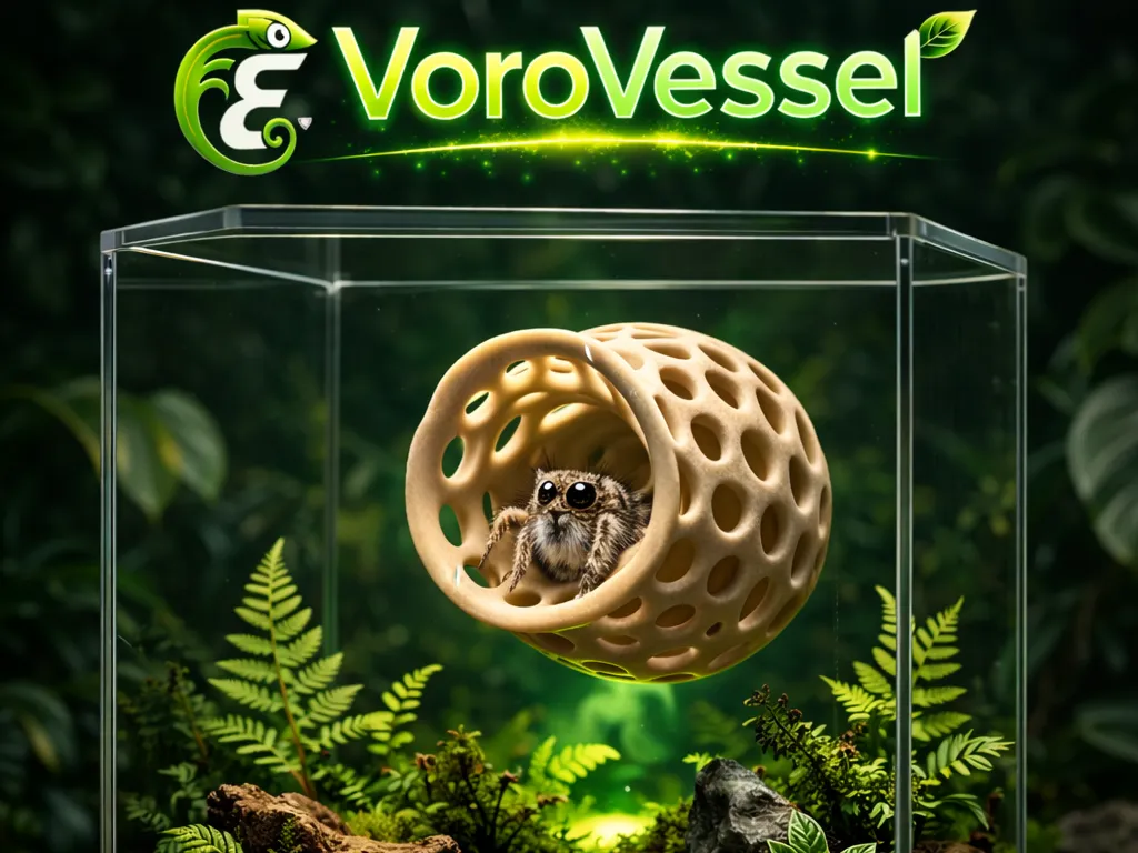 VoroVessel – Magnetic Jumping Spider Hide - Free 3D Print Model ...