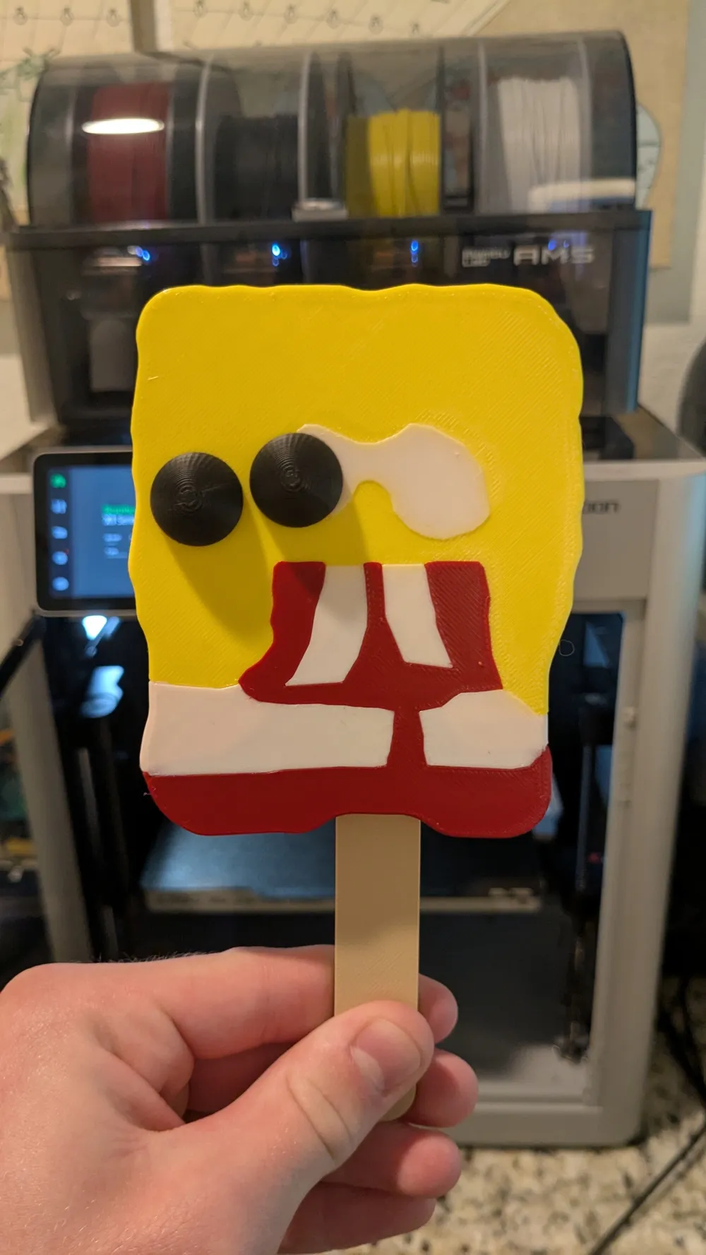 Derpy SpongeBob Popsicle by sir_hinwyD14thMakerWorld: Download Free 3D ...