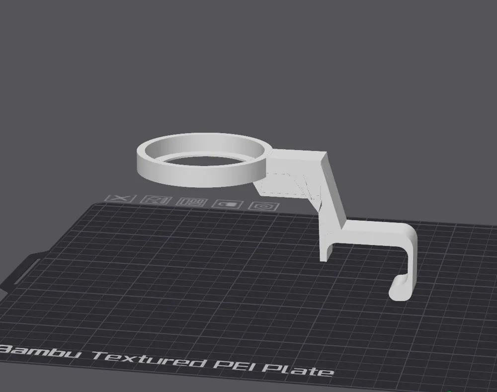 Bambu Lab A1 Lamp KIT 001 Lamp Top Mount KIT001 Holder Stand by ...