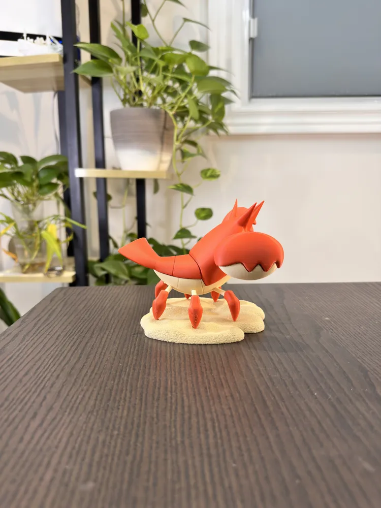 Corphish (Pokemon) multipartes 10cm de altura por LCFigure MakerWorld ...