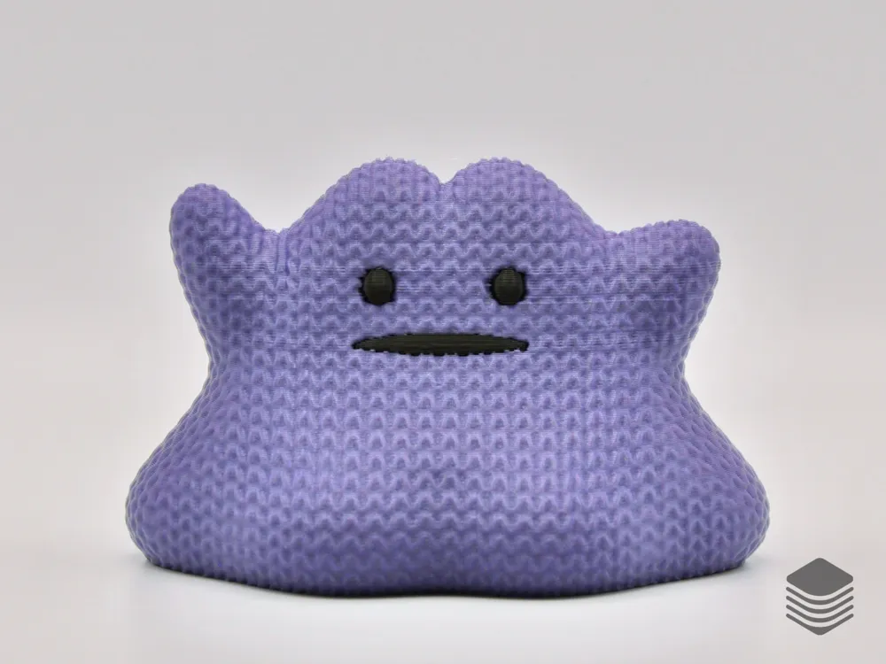 Knitted Ditto Remixed by The Duck Vault MakerWorld: Download Free 3D Models