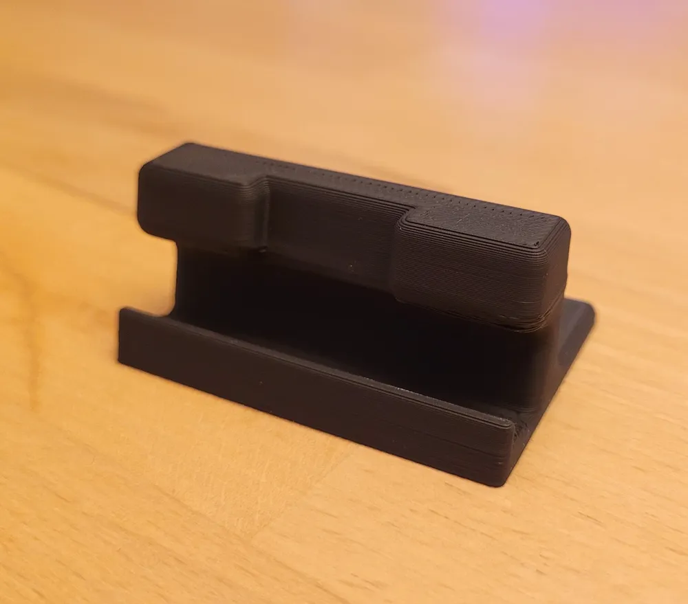 Steelbook Holder/Stand Full View open 75° angle by Greens-Green ...