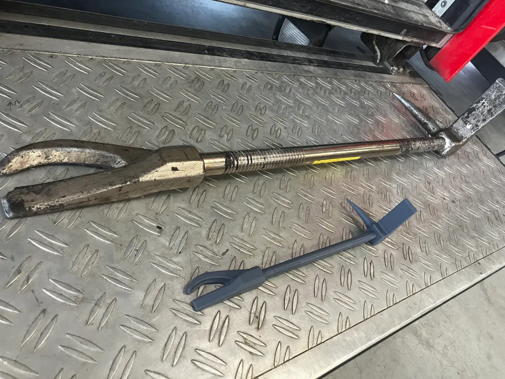 Haligan Tool 3D Printable Firefighting Tool Model by Pracht&Print STL ...