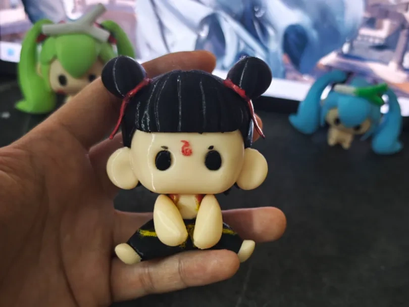 Nezha 2 Q-Version Multi-Color Parts Separated, Integrated Print ...