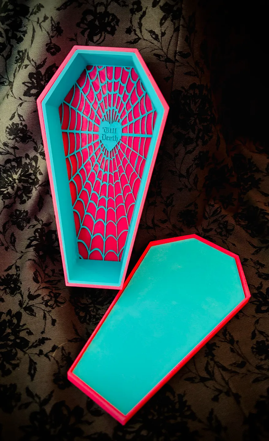 Coffin Storage box with heart lid by TheWolf MakerWorld: Download Free ...