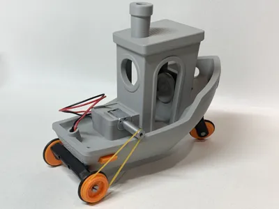 Benchy Car (For The Maker's Beginner Kit - ZC002) - Free 3D Print Model ...