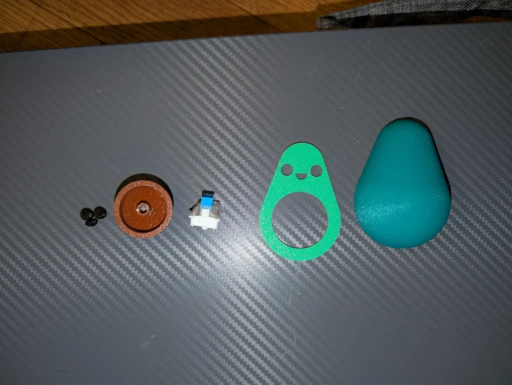 AVOCADO CLICKER - Free 3D Print Model - MakerWorld