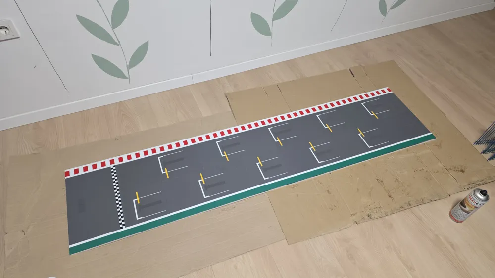 Wall mount F1 Starting grid for Speed Champions by Antonio3Dprint ...
