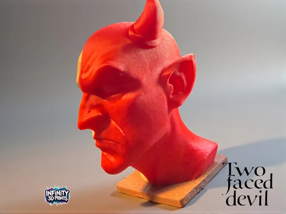 TWO FACED DEVIL by INFINITY 3D PRINTS MakerWorld: Download Free 3D Models