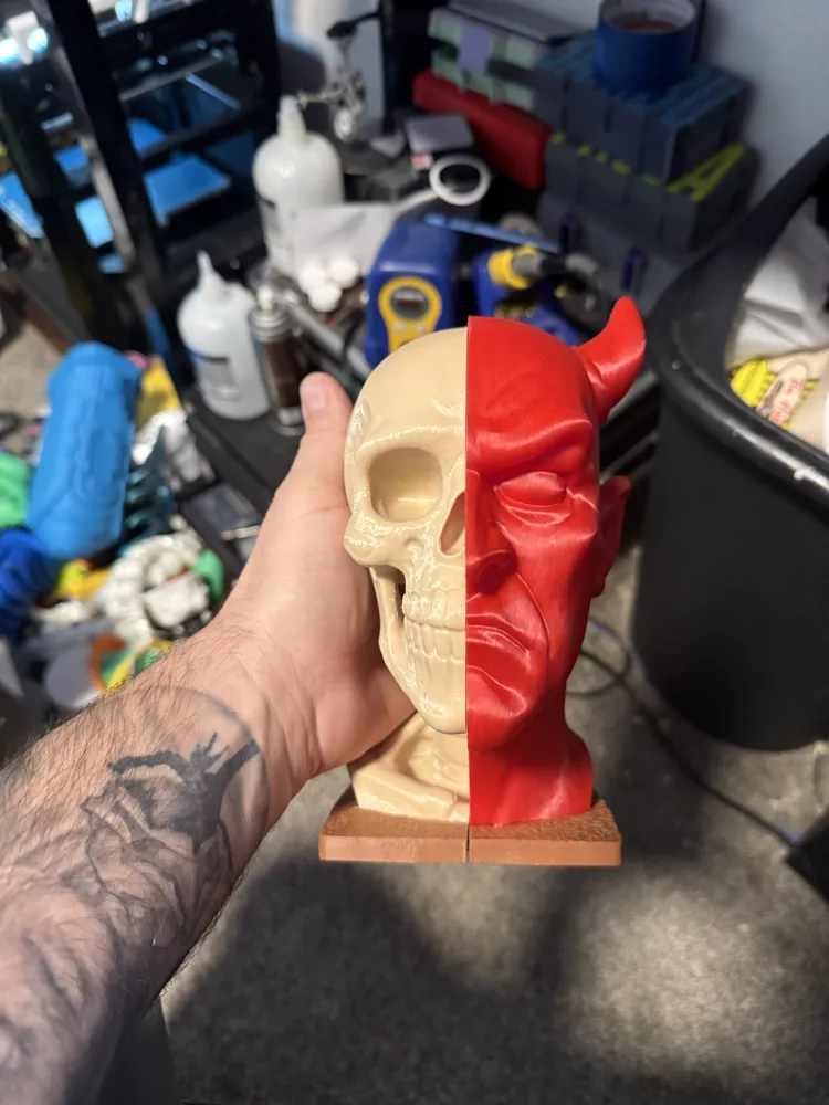 TWO FACED DEVIL by INFINITY 3D PRINTS MakerWorld: Download Free 3D Models