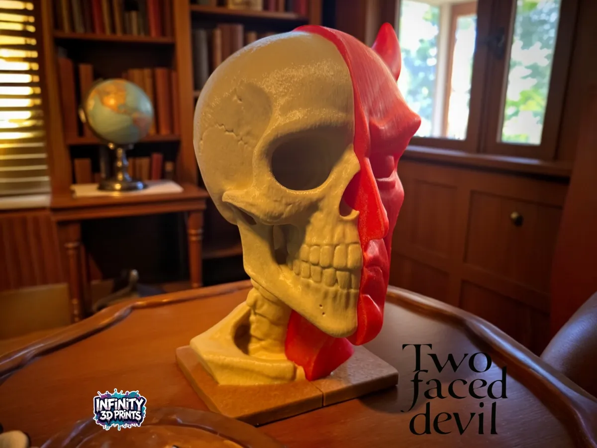 TWO FACED DEVIL by INFINITY 3D PRINTS MakerWorld: Download Free 3D Models