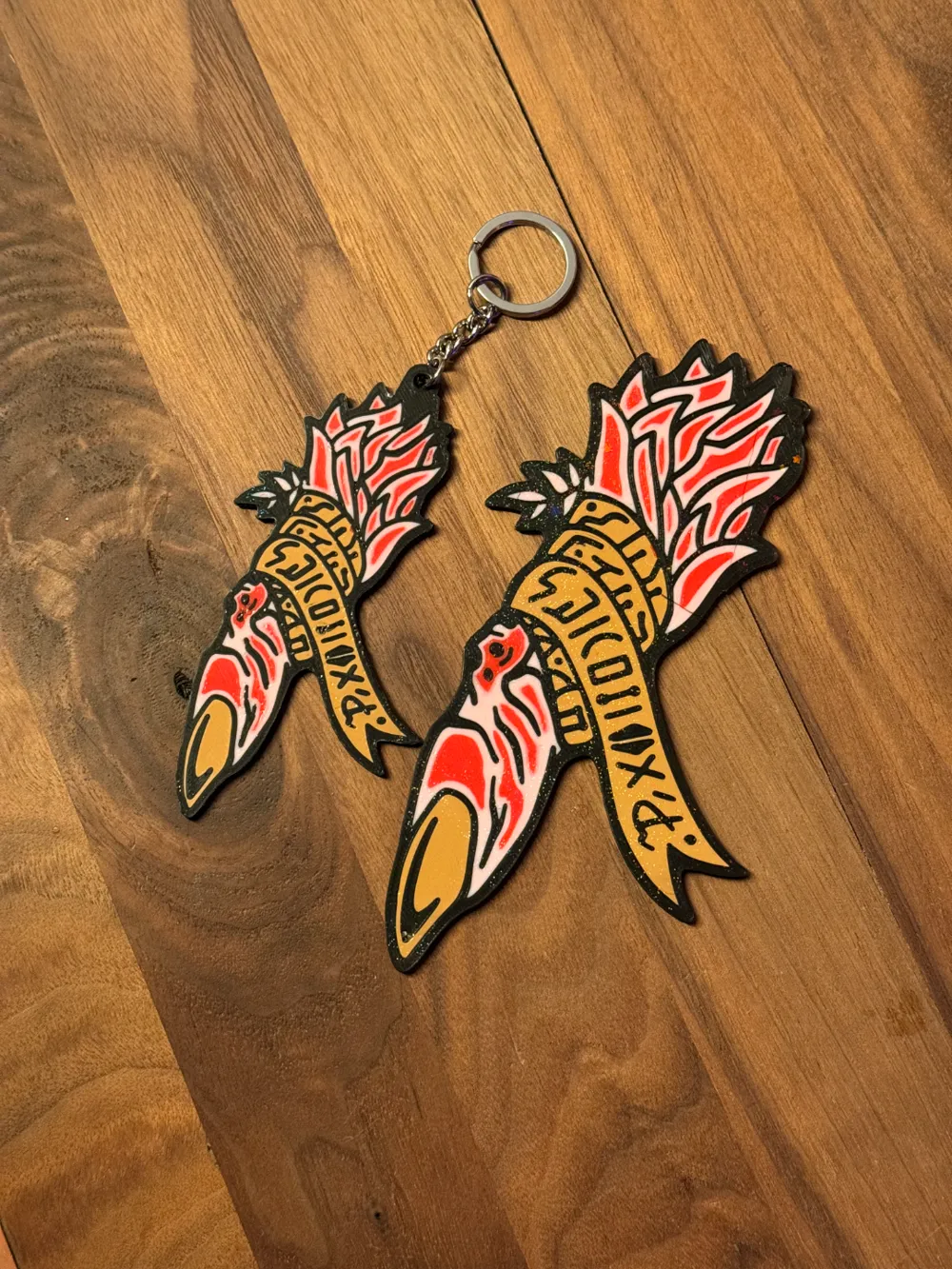 JJK Sukuna Finger 2D Art & Key ( Hand Drawn) by Melted Plastic - MakerWorld