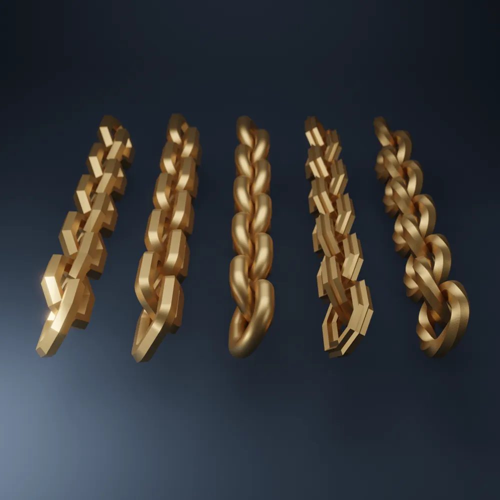 ChainMaker - Parametric chain generator by Koolm MakerWorld: Download ...