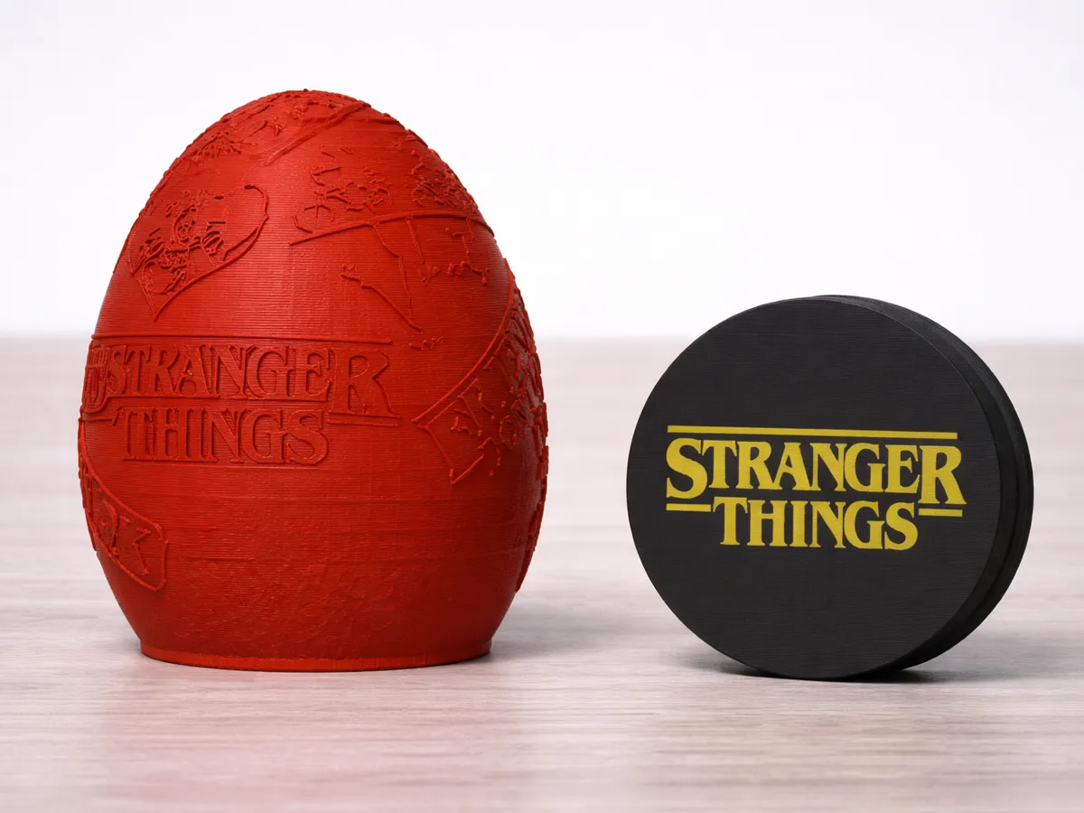 Stranger Things netflix Easter Egg piggy bank - Free 3D Print Model ...