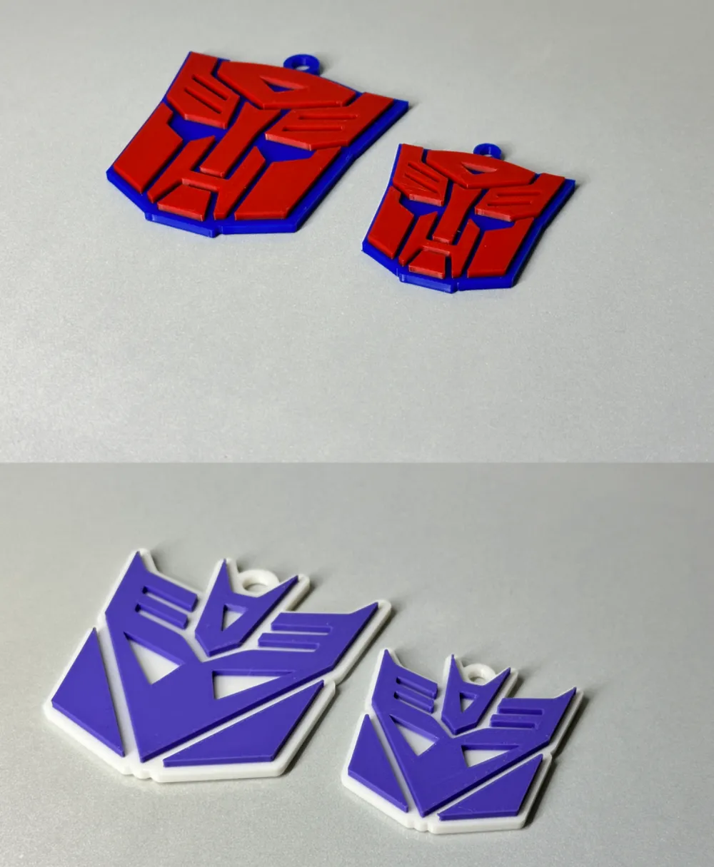 Transformer Emblem Keychains by RPM3DINC - MakerWorld