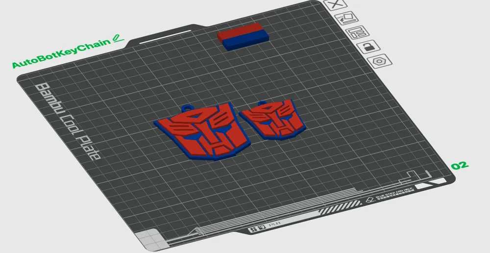 Transformer Emblem Keychains by RPM3DINC - MakerWorld