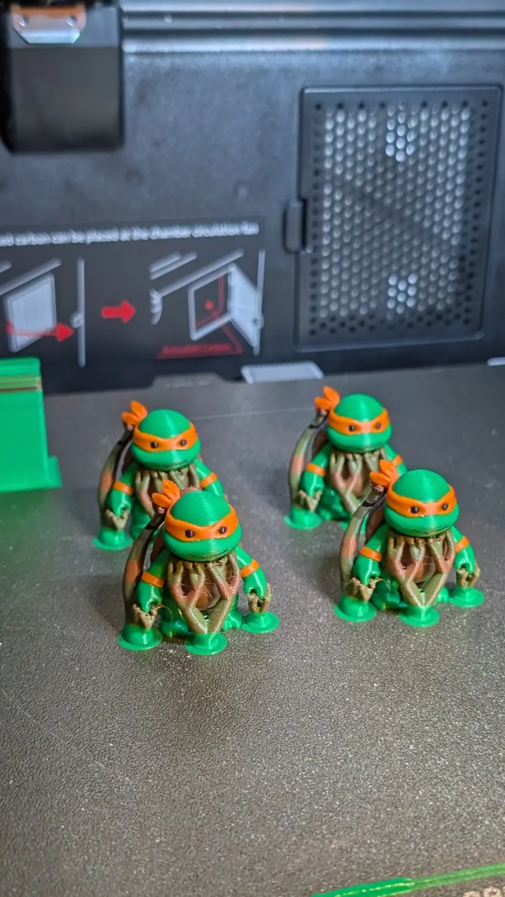 Teenage Mutant Ninja Turtles Babies (Key chain) - Free 3D Print Model ...