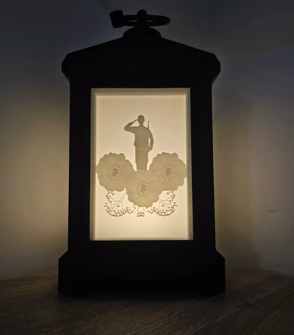 Lithophane Lantern (LED light kit) by precisionprintpro MakerWorld ...