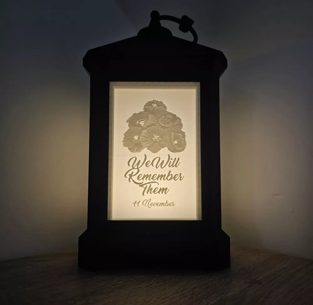 Lithophane Lantern (LED light kit) by precisionprintpro MakerWorld ...