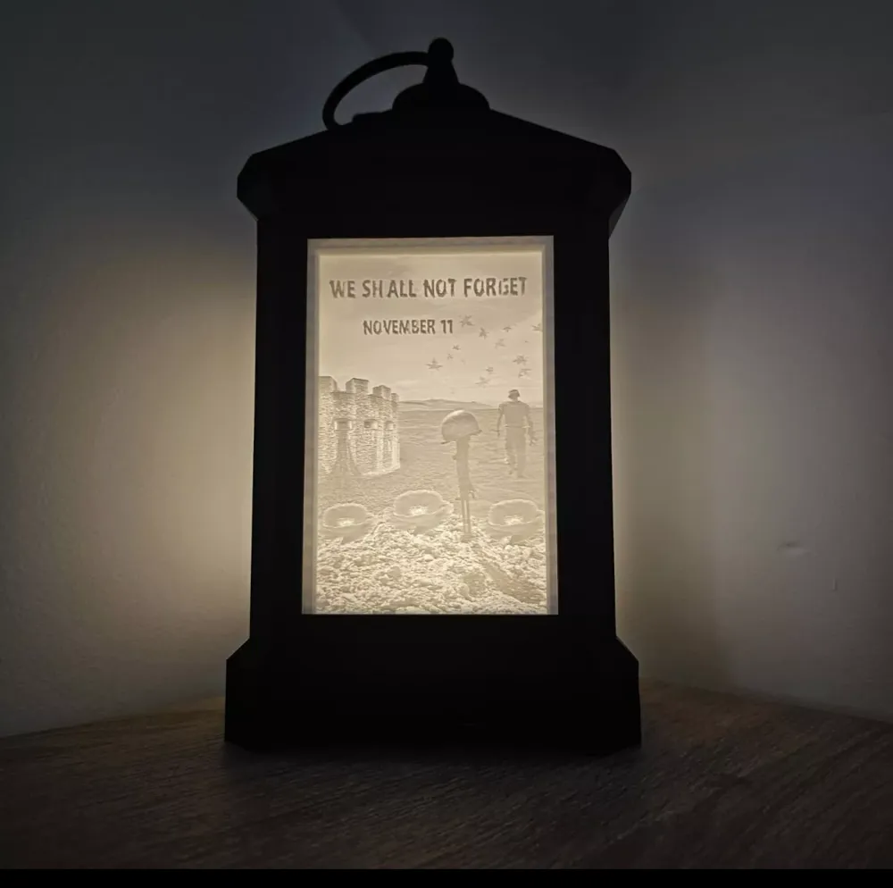 Lithophane Lantern (LED light kit) by precisionprintpro MakerWorld ...