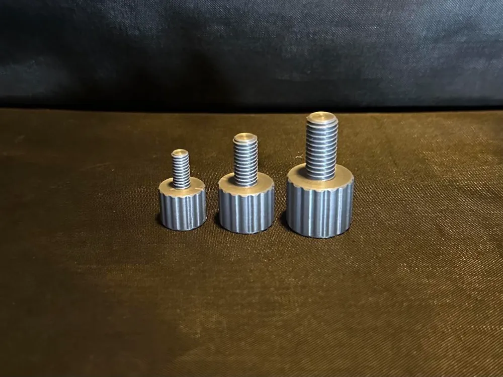 High Grip Metric Thumb Screws - 6mm - 8mm - 10mm by BATTCAVE - MakerWorld