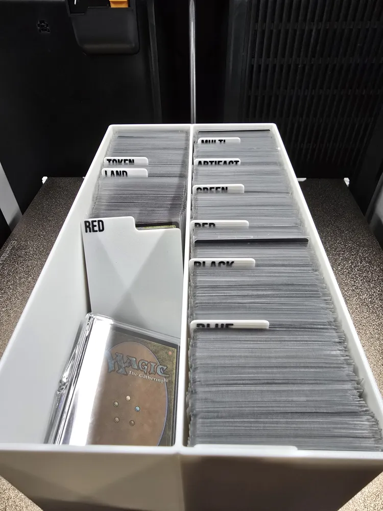MTG Card Organization Dividers - Free 3D Print Model - MakerWorld