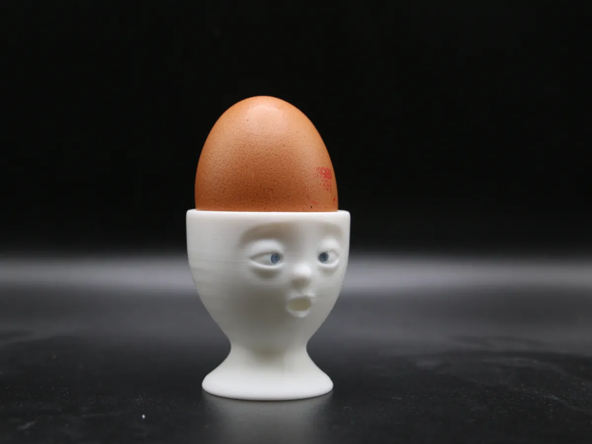 Eierbecher Mit Gesicht
