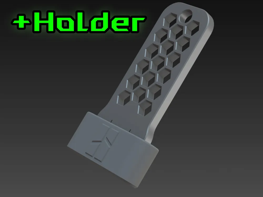 Scraper Interchangeable - Compact V5 - Free 3D Print Model - MakerWorld