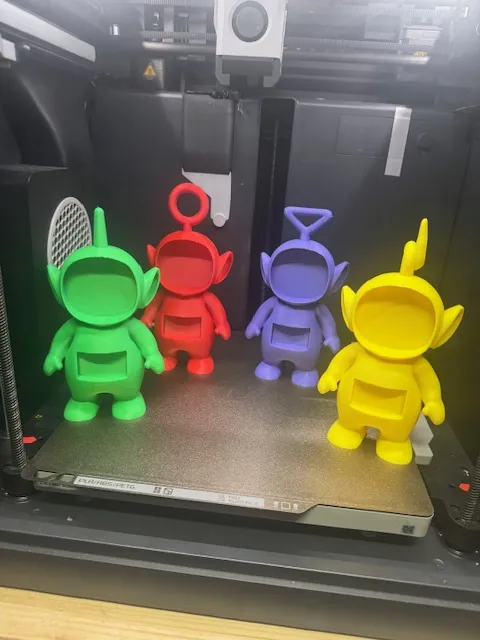 Teletubbies multiparts no ams by Vitormhs MakerWorld: Download Free 3D ...