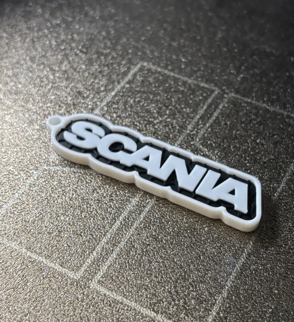 Scania Keychain by Krystian3D MakerWorld: Download Free 3D Models