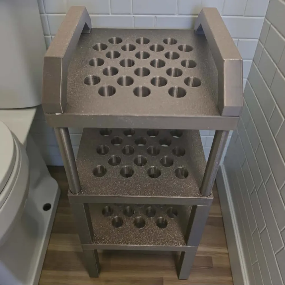 Toilet Paper Storage Tower - Free 3D Print Model - MakerWorld