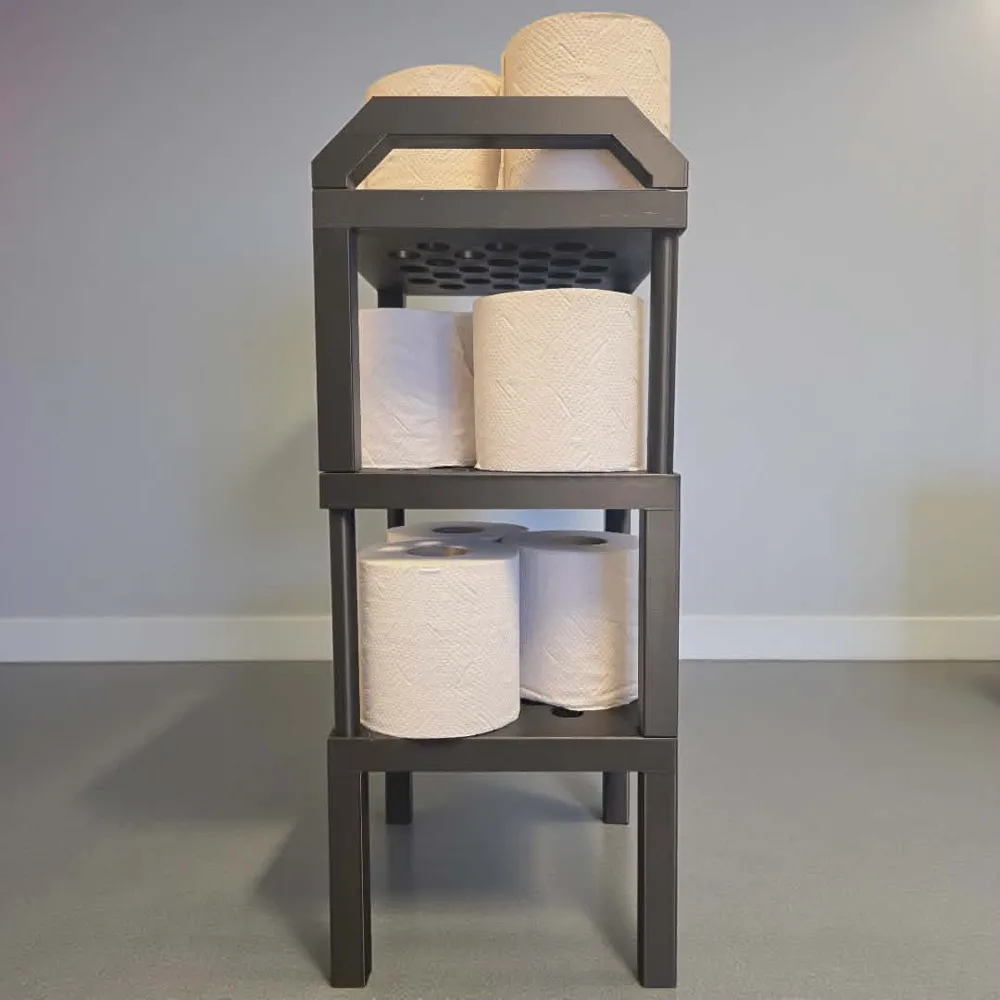 Toilet Paper Storage Tower - Free 3D Print Model - MakerWorld