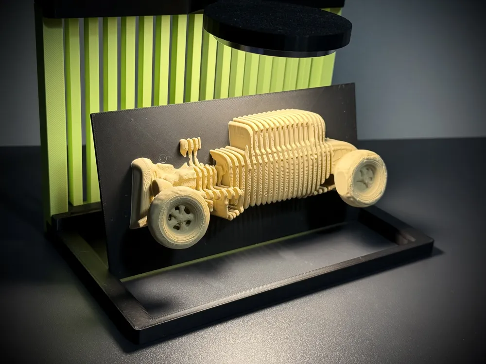 Custom Ford Hotrod Layered Car Display Model Free 3d Print Model 9168