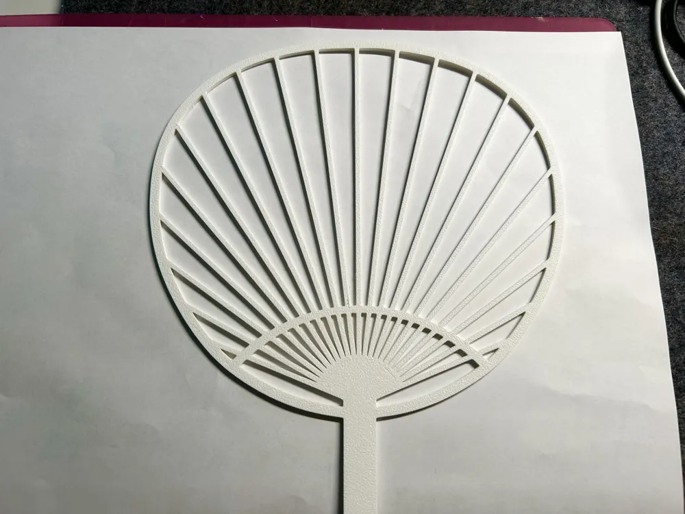 Uchiwa, Japanese Style Hand Fan by Qualia3D MakerWorld: Download Free ...