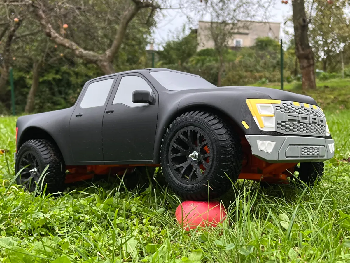 RC CAR | RC FORD RAPTOR F-150 | SCALE 1:10 - Free 3D Print Model ...
