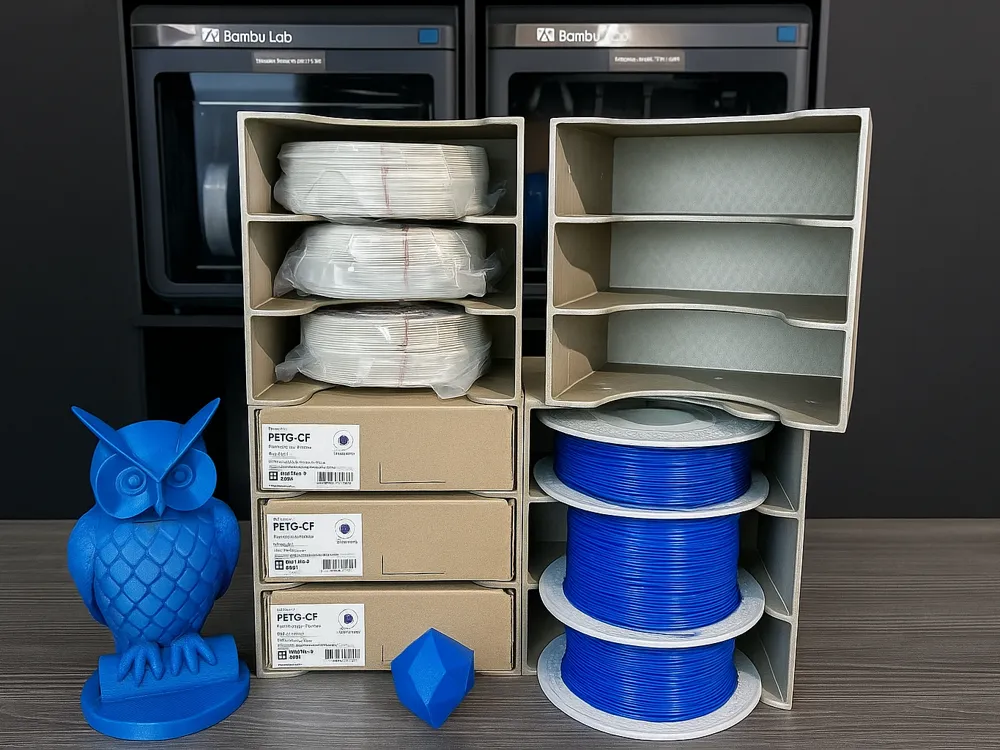 Bambu Lab spool organizer by akc3d MakerWorld: Download Free 3D Models