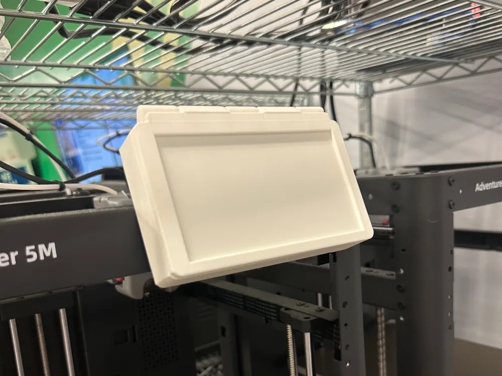 Flashforge Adventurer 5M Flip-Up Screen Cover - Free 3D Print Model ...