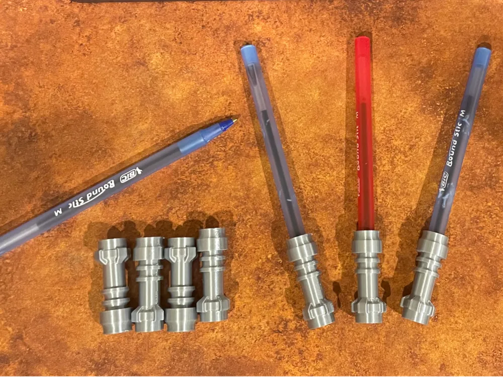 Lightsaber Pen Cap by Mark_Schoemehl MakerWorld: Download Free 3D Models