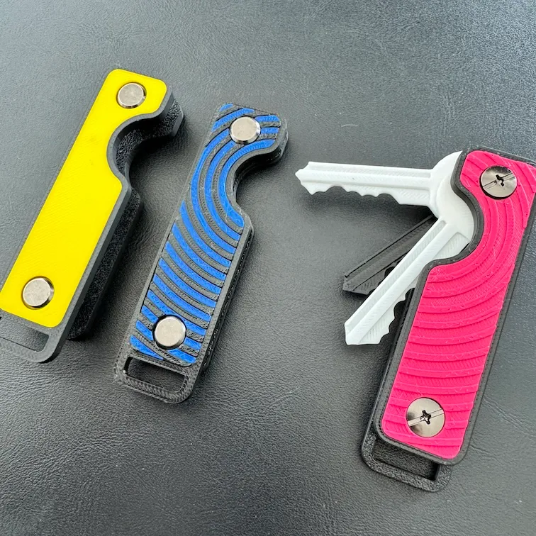 Key Case/Organiser (Chicago screw) v1.0 - Free 3D Print Model - MakerWorld