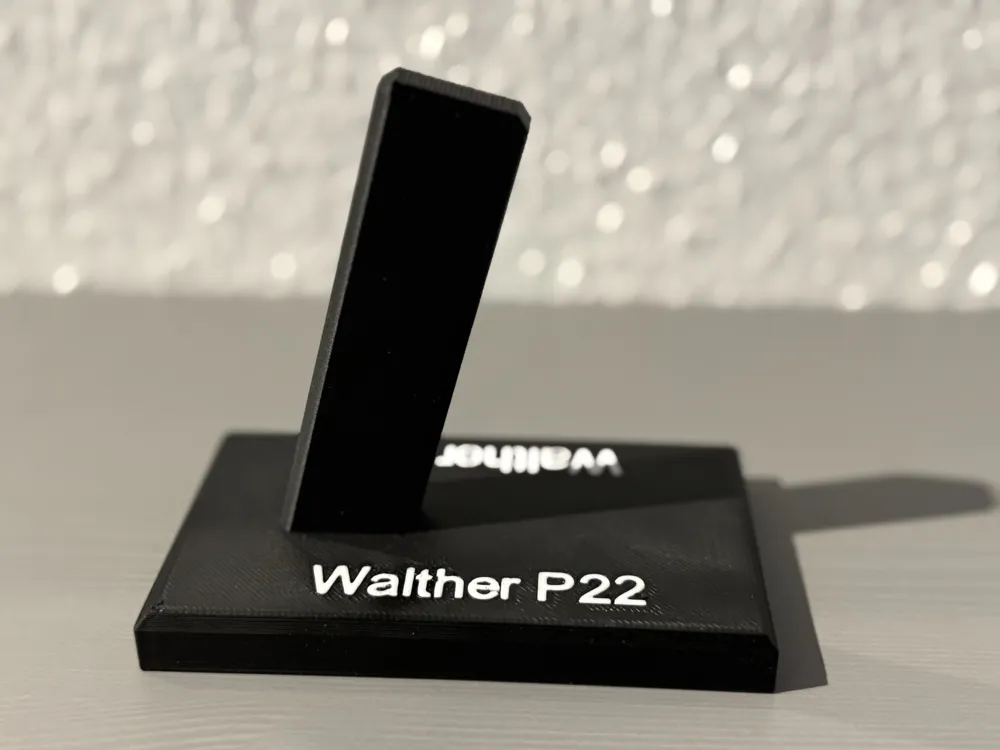 Walther P22/P22Q Gun Stand by Hippelaenger99 MakerWorld: Download Free 3D Models