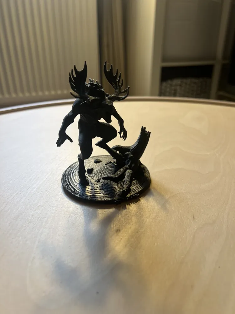 DnD Wendigo - Free 3D Print Model - MakerWorld