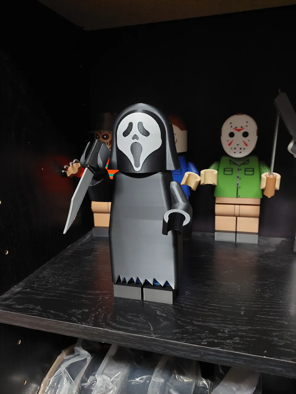BIG BRICK GHOSTFACE - Free 3D Print Model - MakerWorld