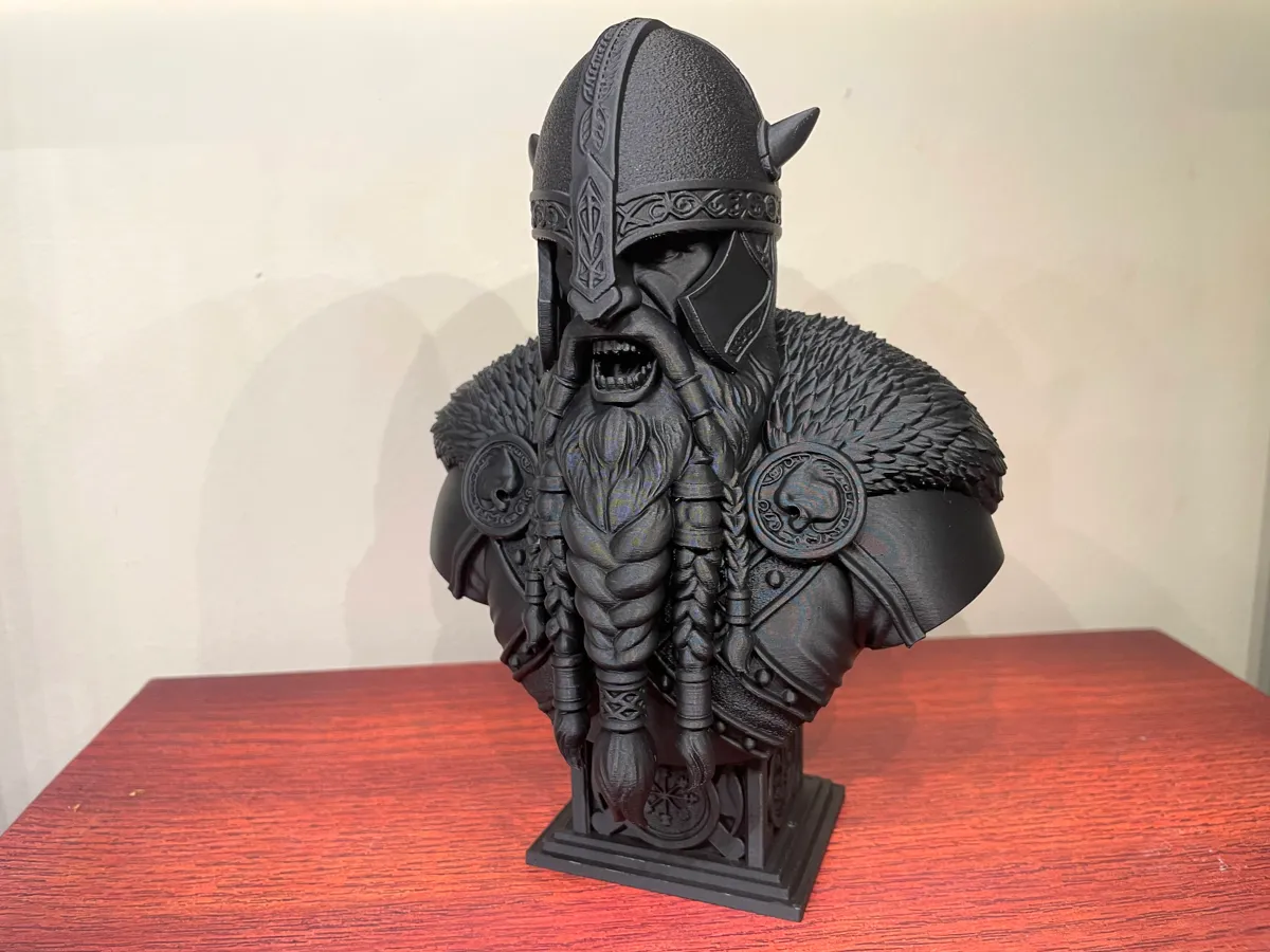 Viking Berserker Bust – Fury of the North - Free 3D Print Model ...