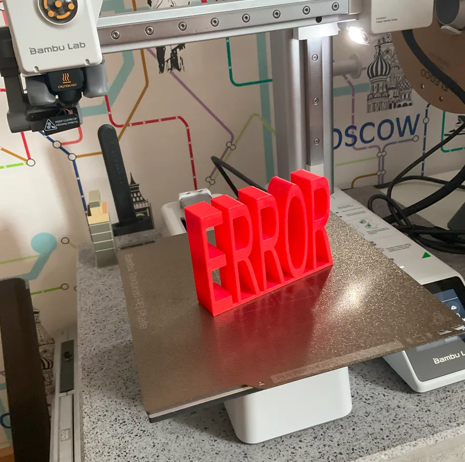 Garry's Mod ERROR by Aleolle - MakerWorld