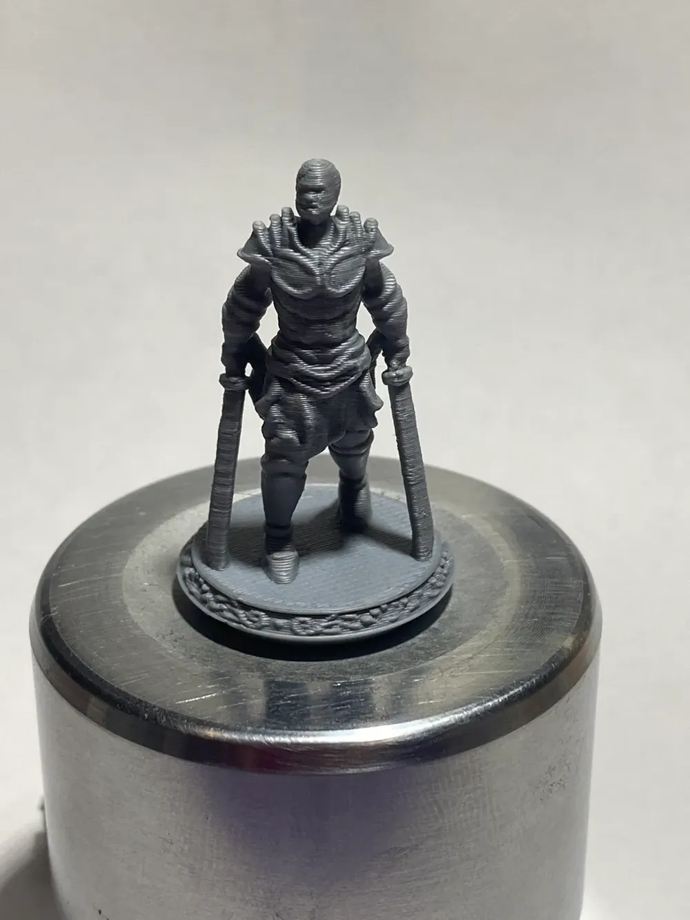 Human Fighter - Tabletop miniature - no supports! Remixed by ...
